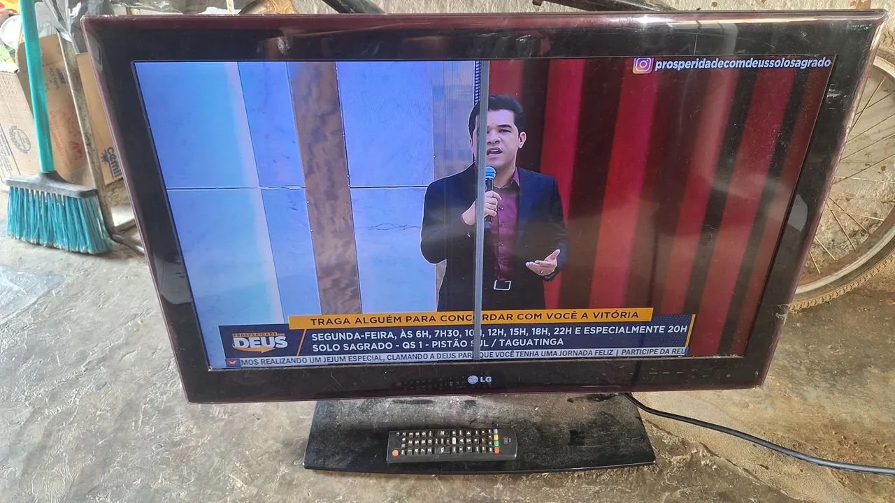TV LG 32 Polegadas 32LE5500 com Listras na tela - TVs - Ceilândia Norte (Ceilândia), Brasília ...
