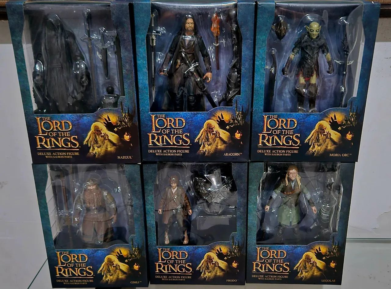 Senhor dos Anéis Diamond Select Full Set Baf Sauron - Hobbies e ...
