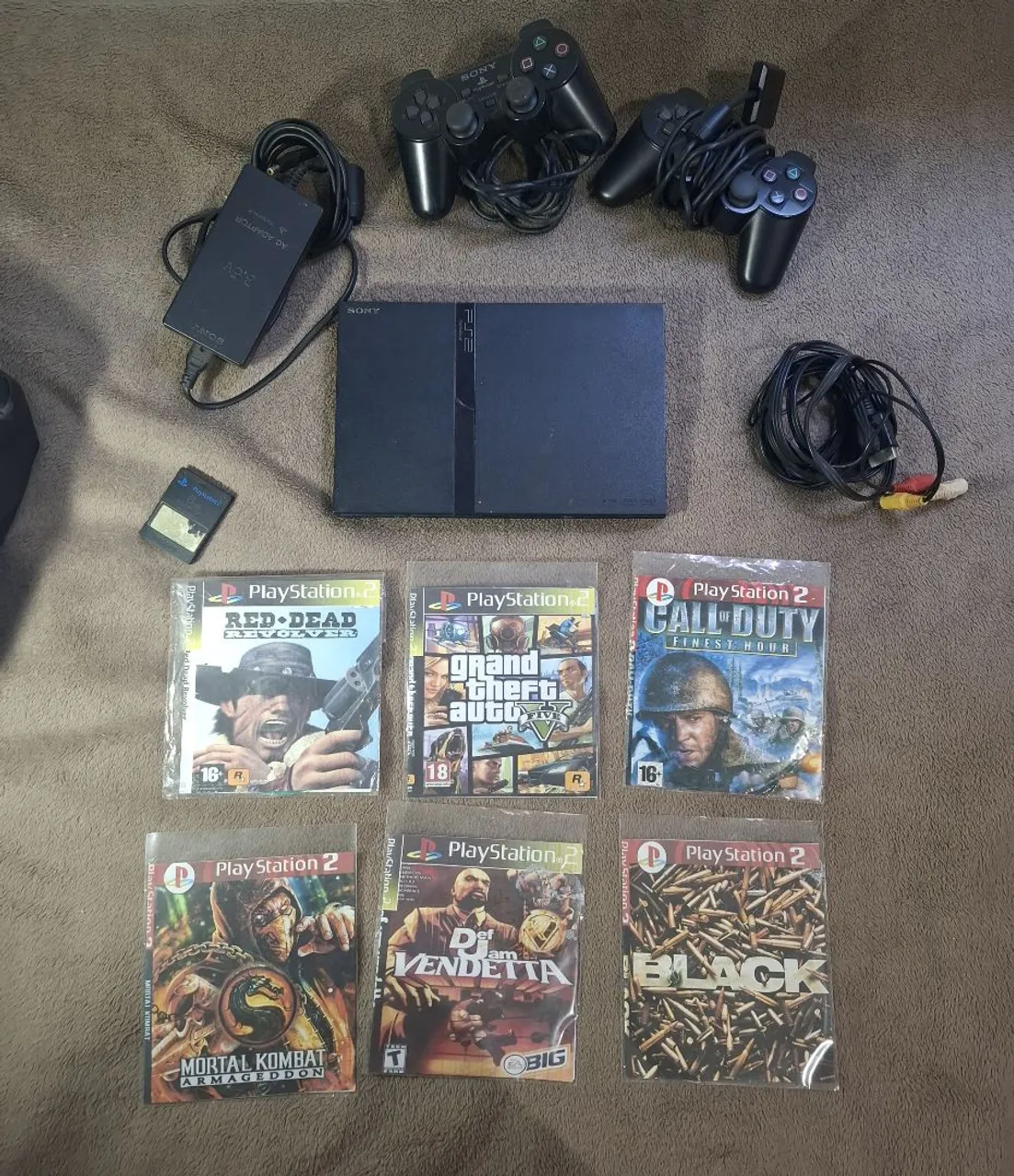 "playstation 2 slim" no Brasil