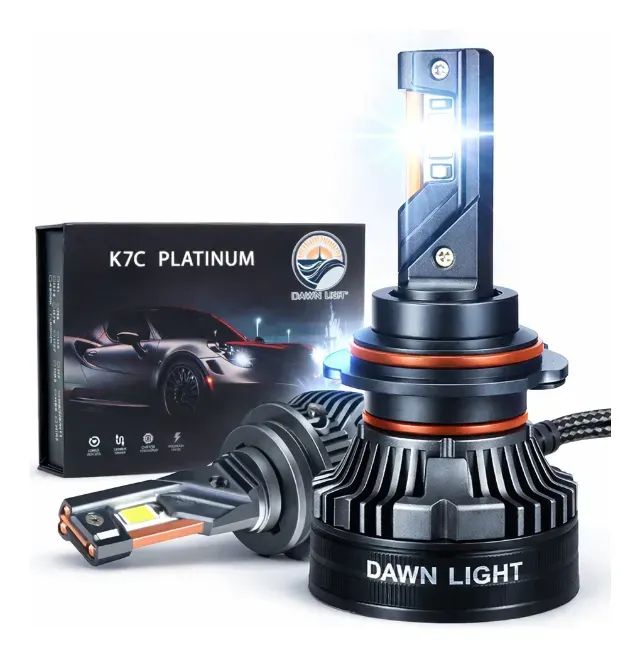 Par Lâmpadas LED H4 K7C Plus Platinum 150W - 4300K Branco Original ...