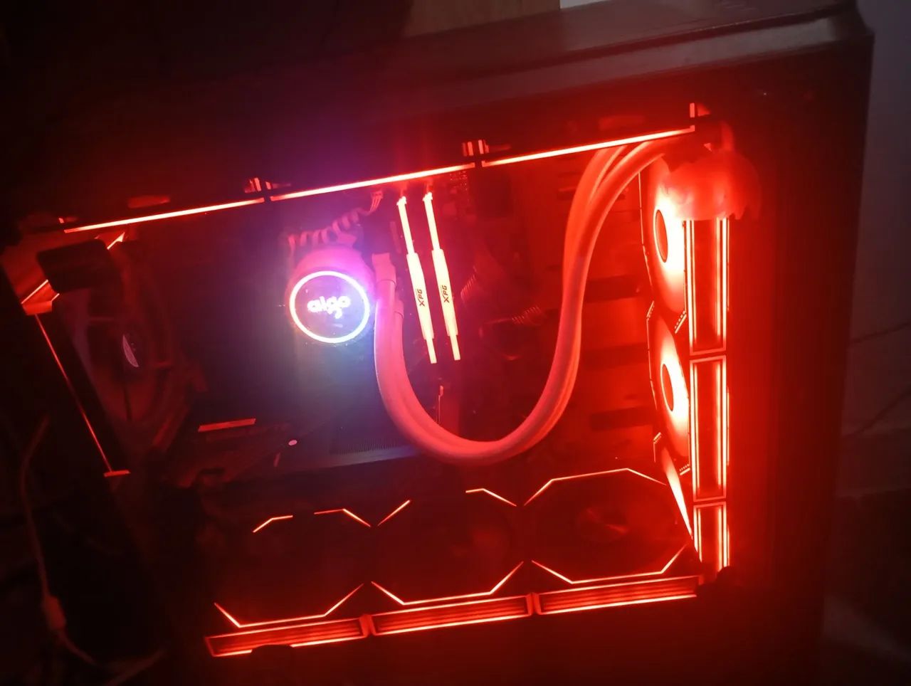 Gabinete Gamer Bluecase BG-007, Mid Tower, com 3 Fans vidro Temperado ...