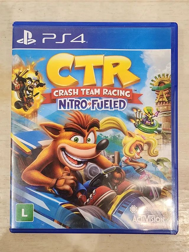 "crash team racing ps4" no Brasil