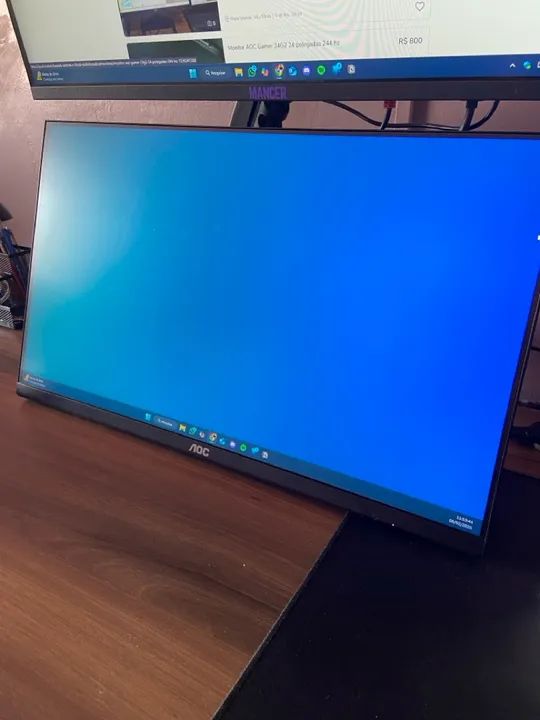Monitor Gamer AOC 24 polegadas LED Full HD 75Hz | Ótimo Estado ...