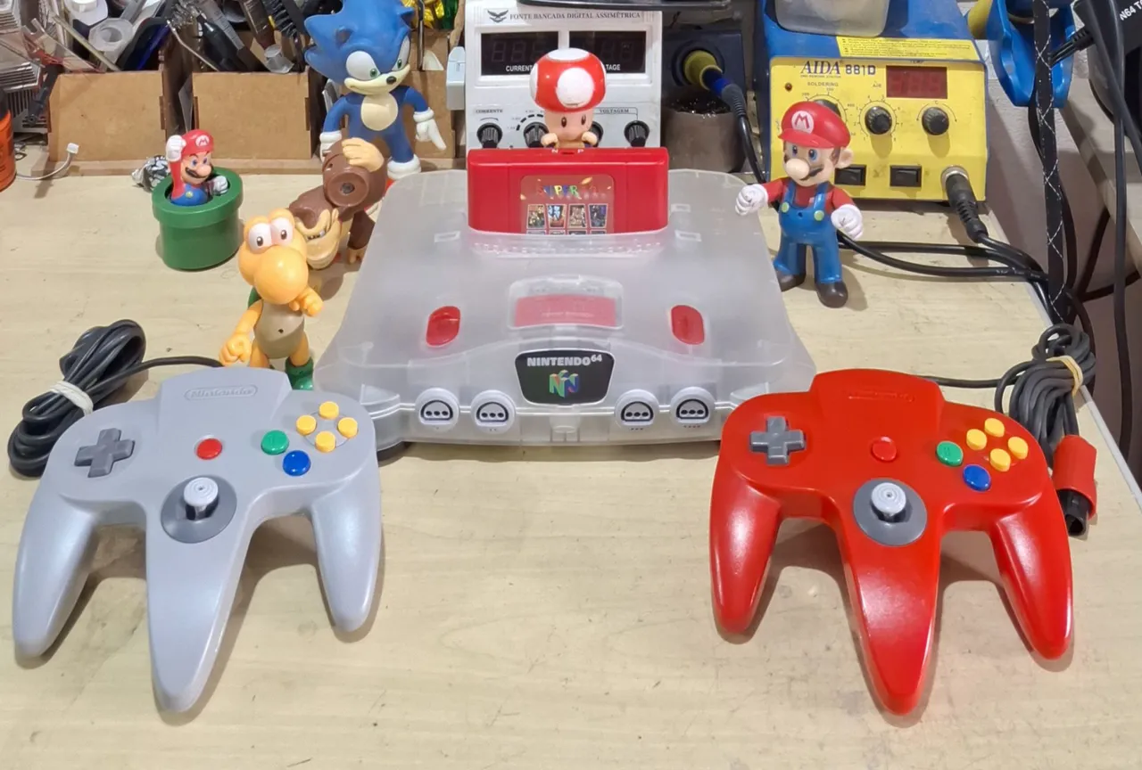 "console nintendo 64" - Consoles de Vídeo Game no Brasil