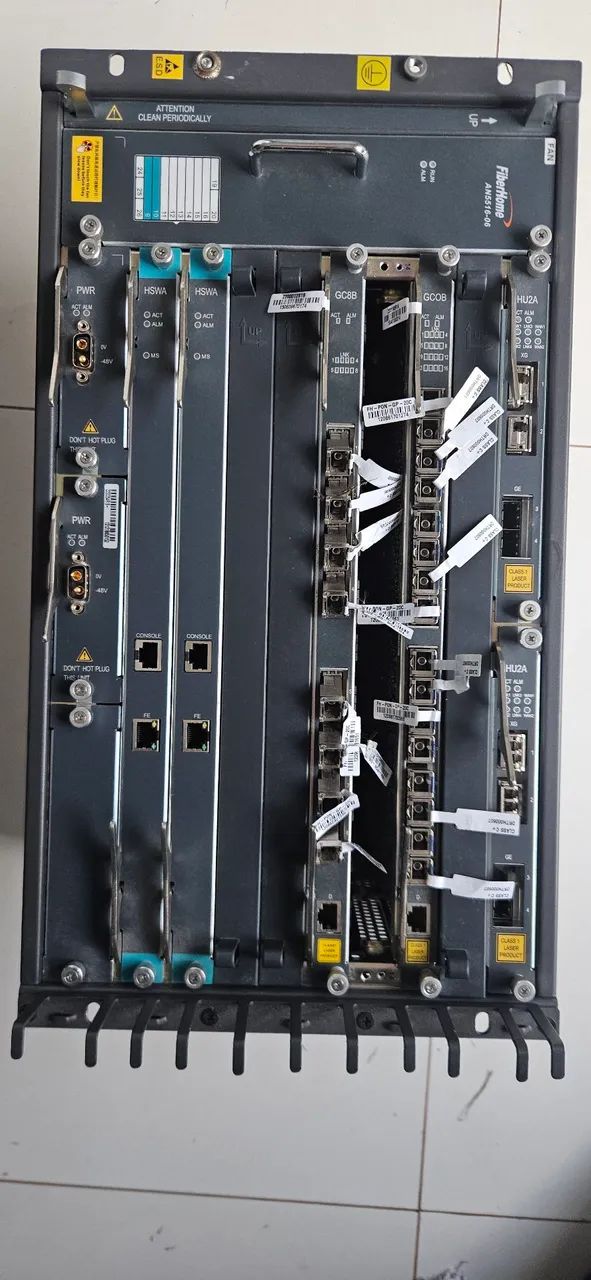 Switch de rede FiberHome AN5516-06 - Conectividade e Dispositivos de ...