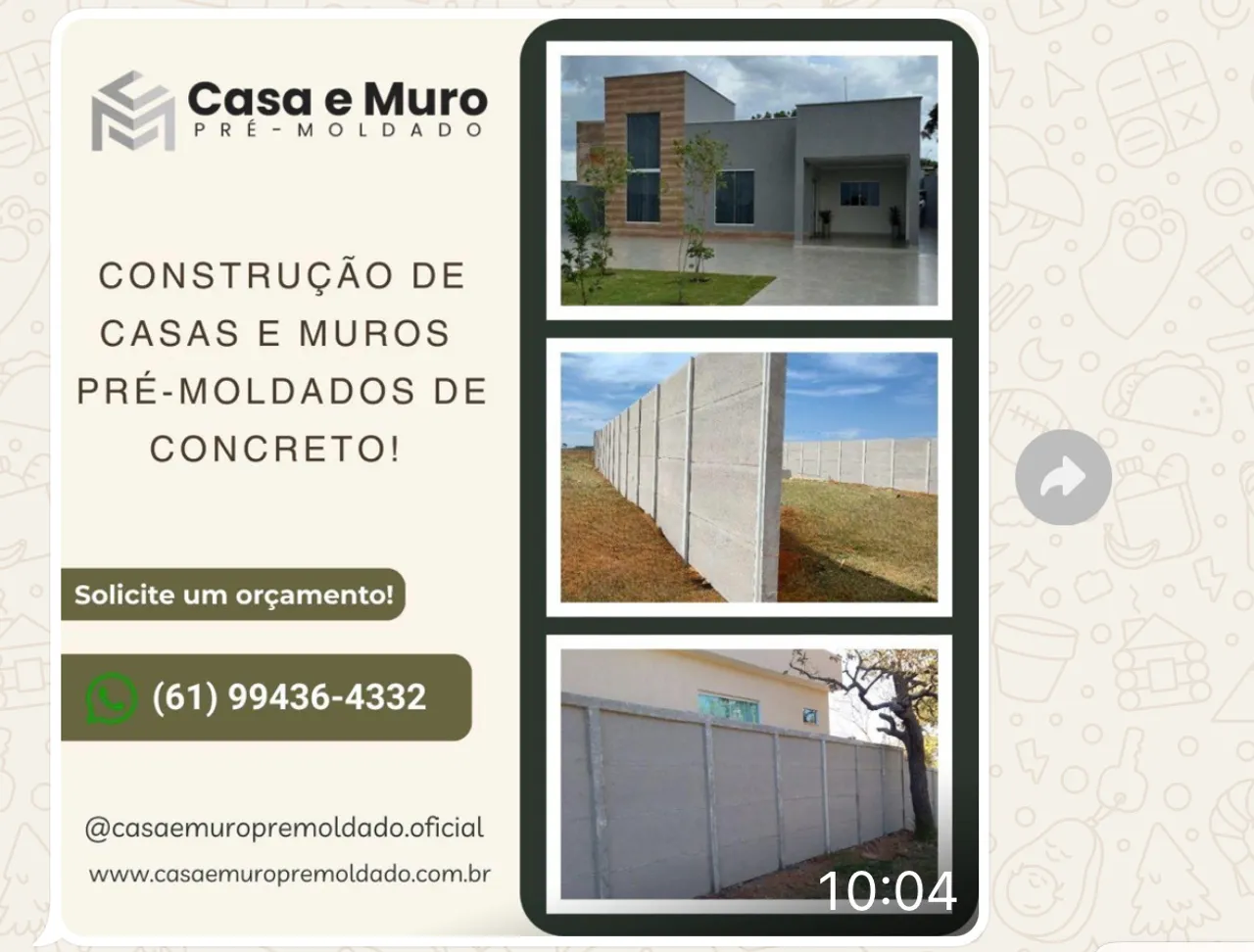 "muros pre fabricados" no Brasil