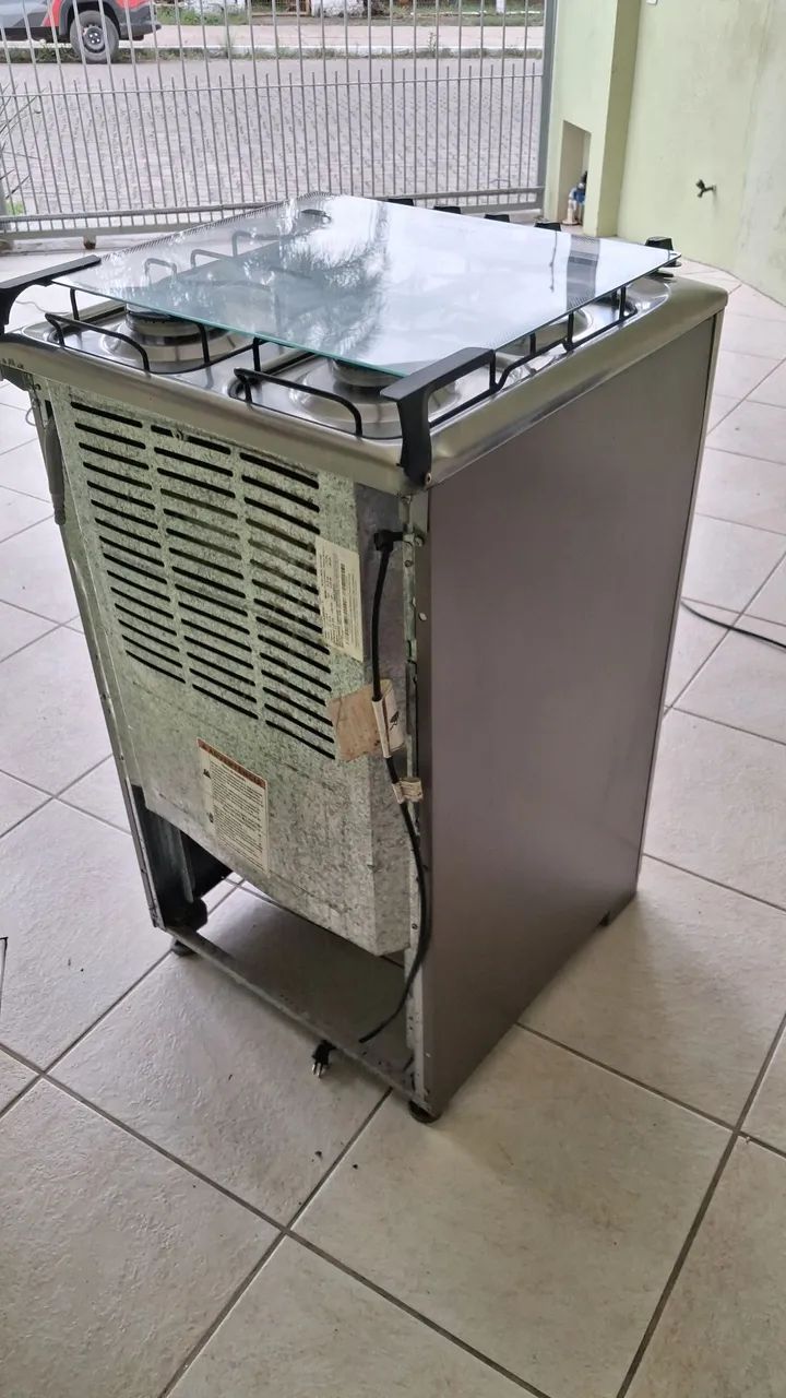 Fogão consul inox 4 bocas - Fogões e Fornos - Jardim do Forte, Camaquã ...