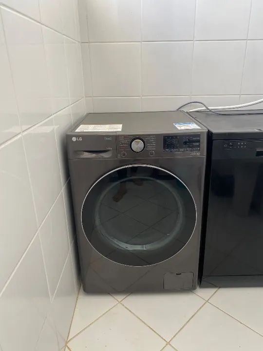 Lava e Seca LG 12Kg/7Kg Smart VC4 com Inteligência Artificial AI DD? CV5012PC4 - Inox - 22 ...