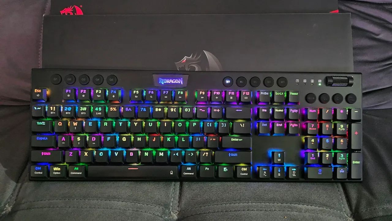 Teclado Redragon - K618 Horus Pro - Periféricos e Acessórios de ...