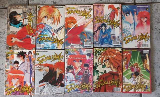 "manga samurai x" no Brasil
