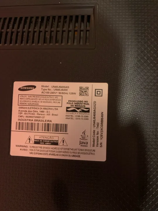 "tv samsung 40 polegadas lcd" - TVs no Brasil