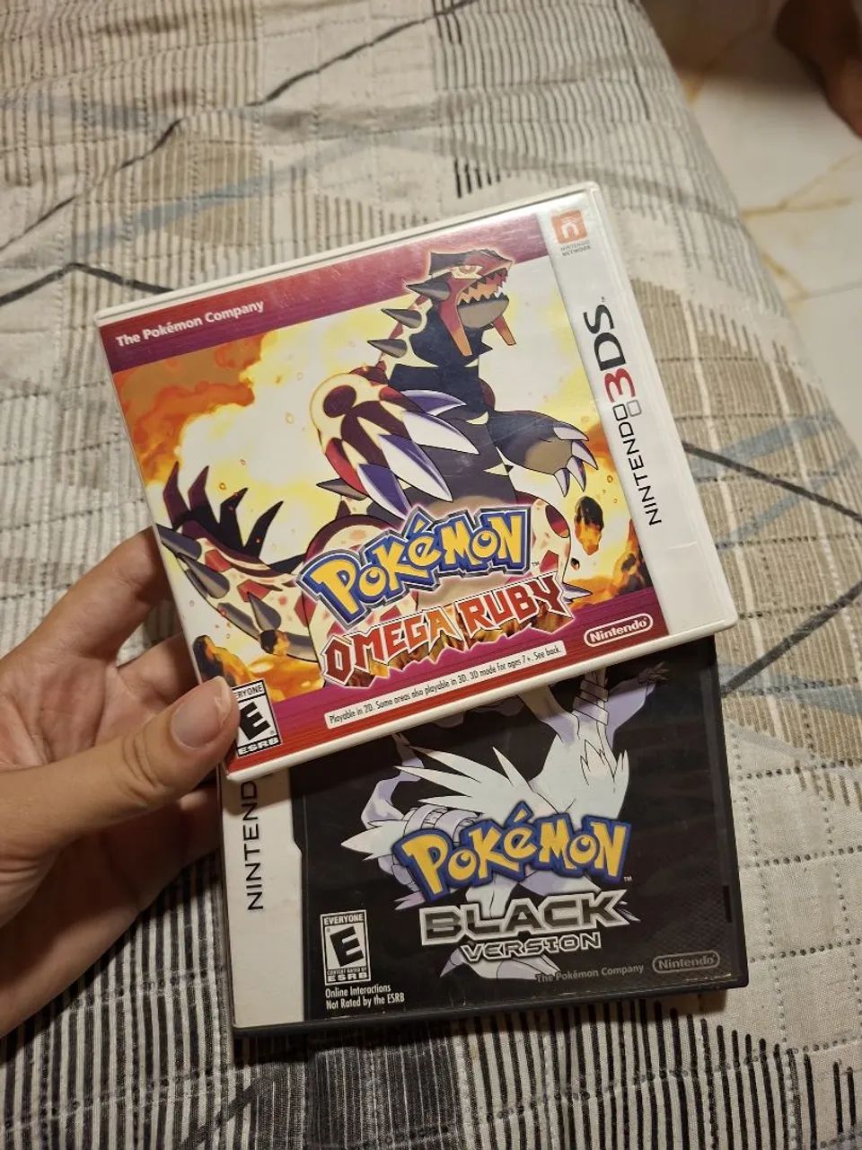 Pokémon omega Ruby e Pokémon Black - Jogos de Vídeo Game - Marambaia ...