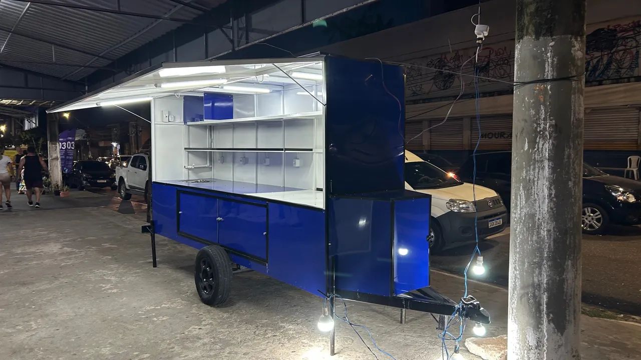 Vendo carro moderno e feito de ACM - Trailers e carrinhos comerciais ...