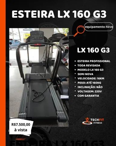 "esteira lx 160 g3" no Brasil