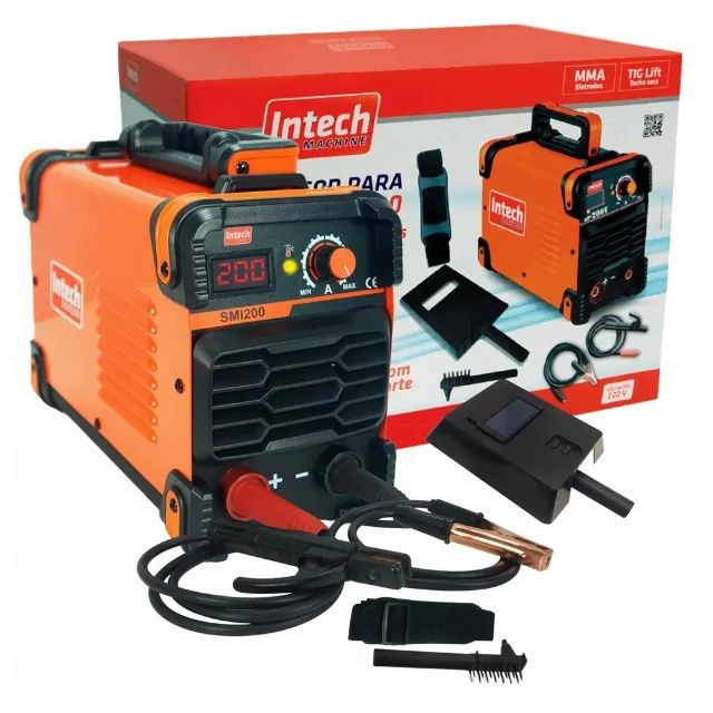Máquina Inversora de Solda 200Amp MMa Smi200a Intech - Ferramentas de ...