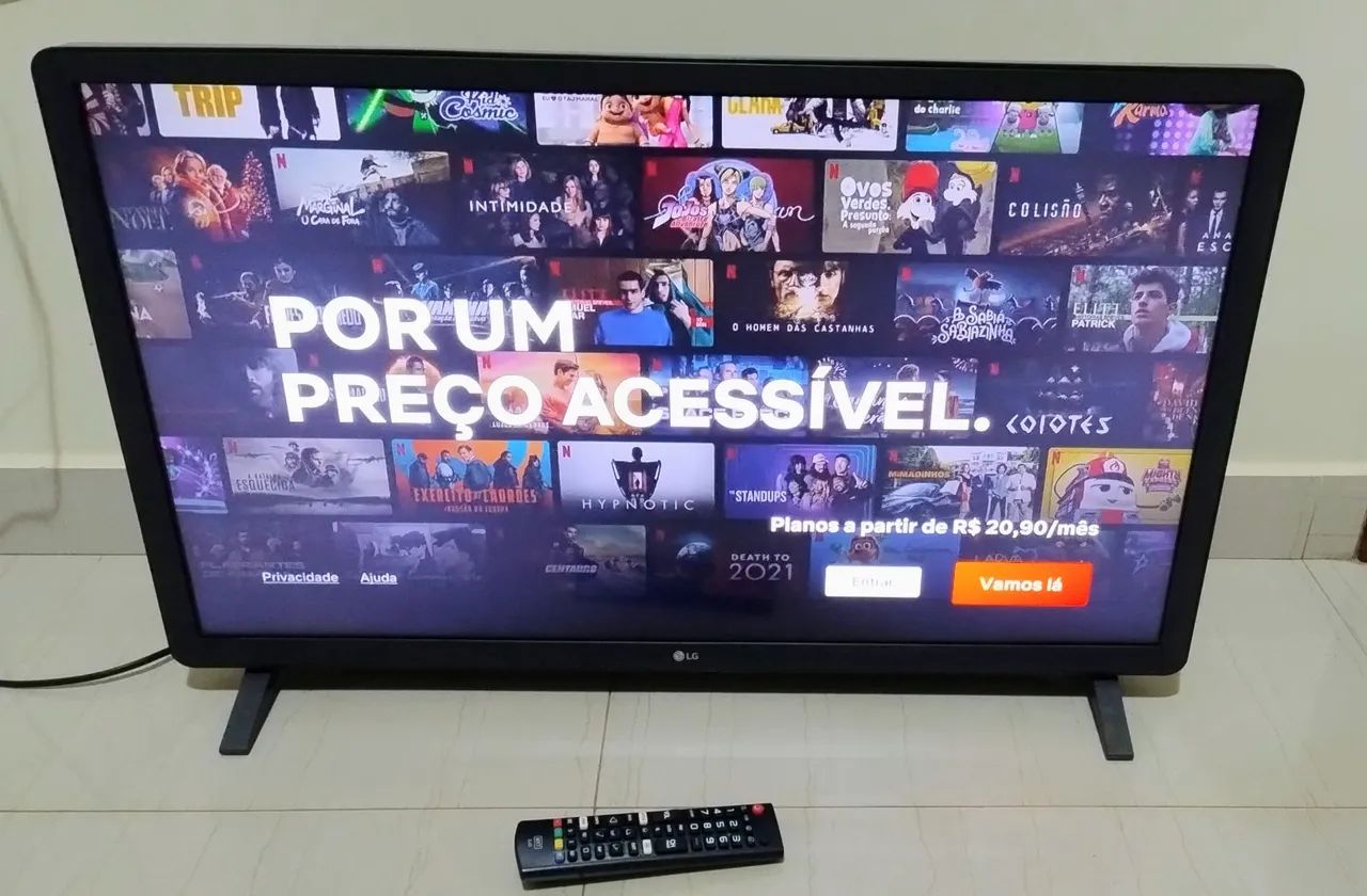 Smart Tv LED 32 polegadas sistema webOs inteligência artificial ...