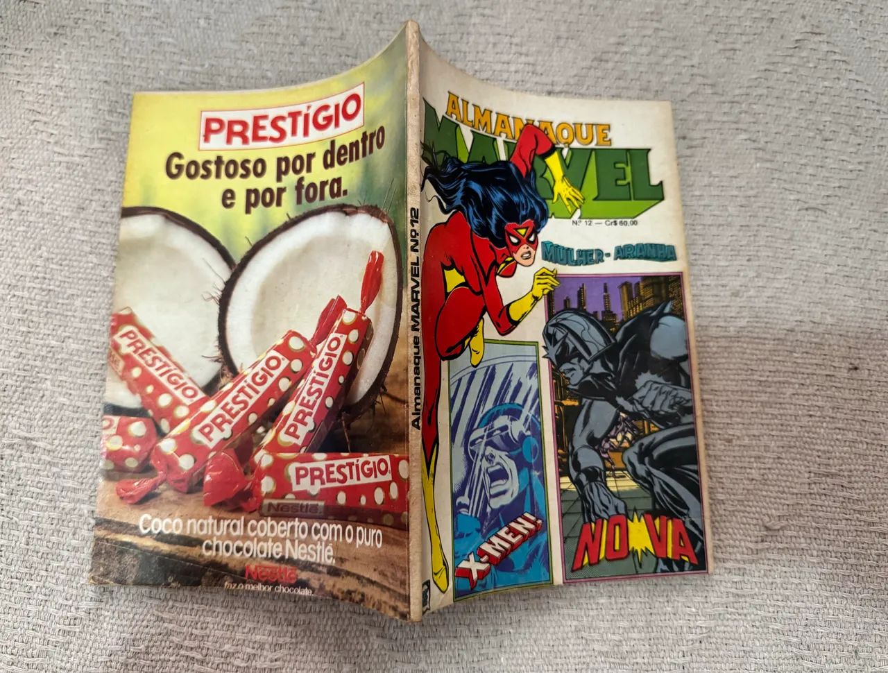 Almanaque Marvel n 12 - RGE - HQ quadrinhos - Livros e revistas ...