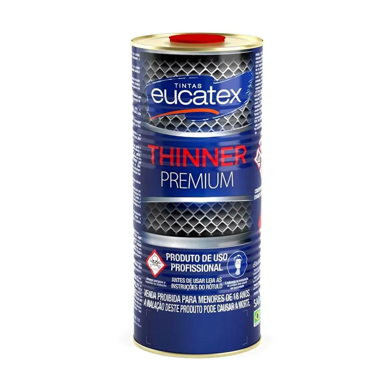 Thinner Premium Eucatex 1 Litro - Ferramentas de Pintura - Afonso Pena ...