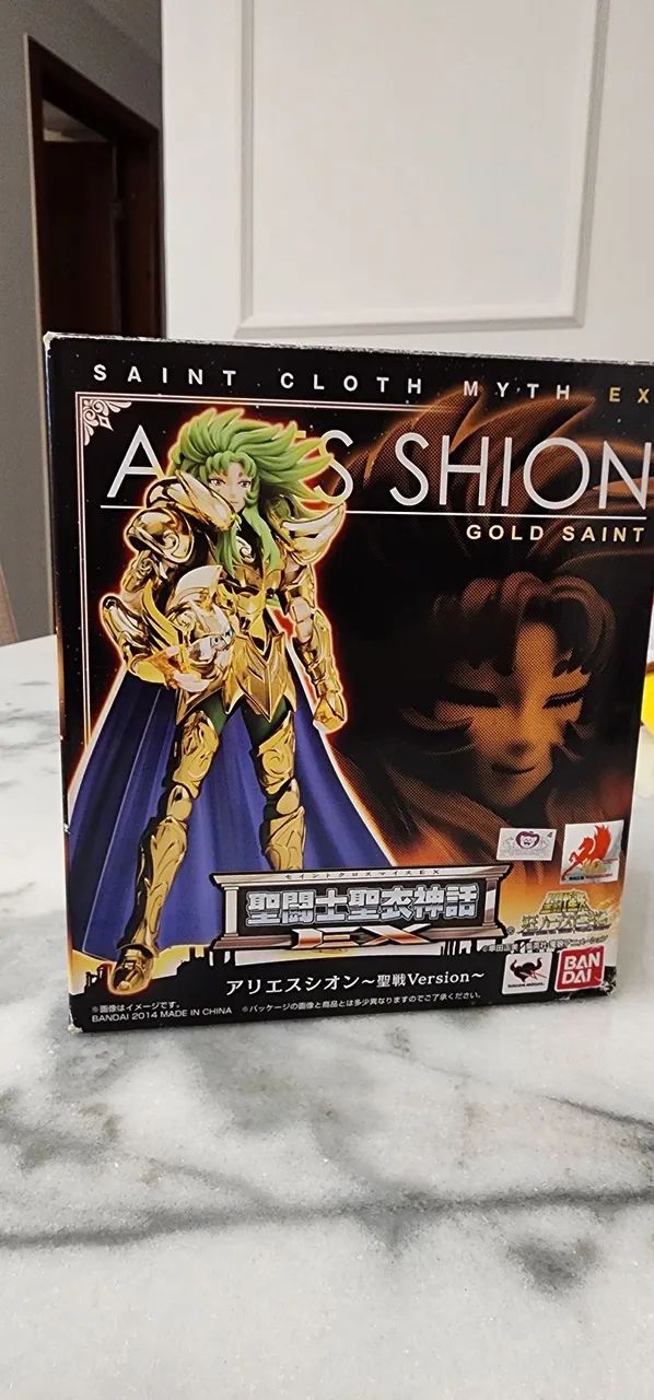 Cloth Myth Shion de Áries Ex Gold - Leia o Anúncio - Hobbies e coleções ...