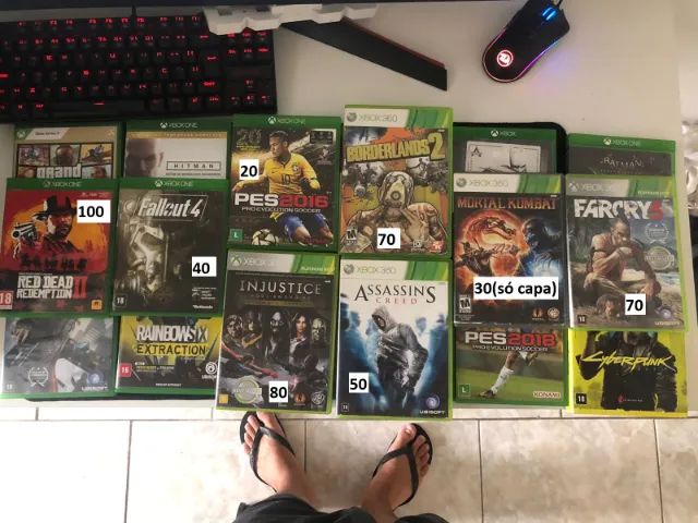 Jogos XBOX Series X/One/360 - Midias Físicas - Jogos de Vídeo Game ...