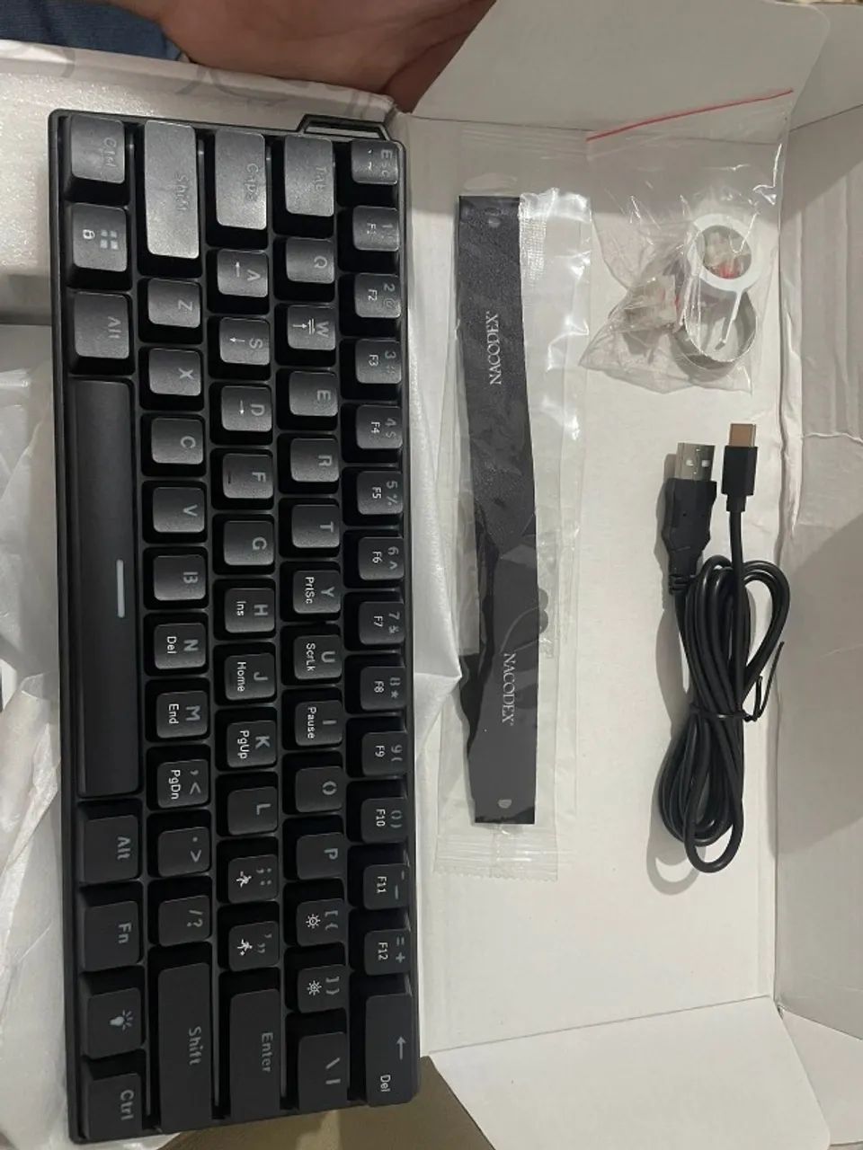 Teclado Mecânico AJAZZ NK61 NacoDex - Switch Red - 60% - Periféricos e ...