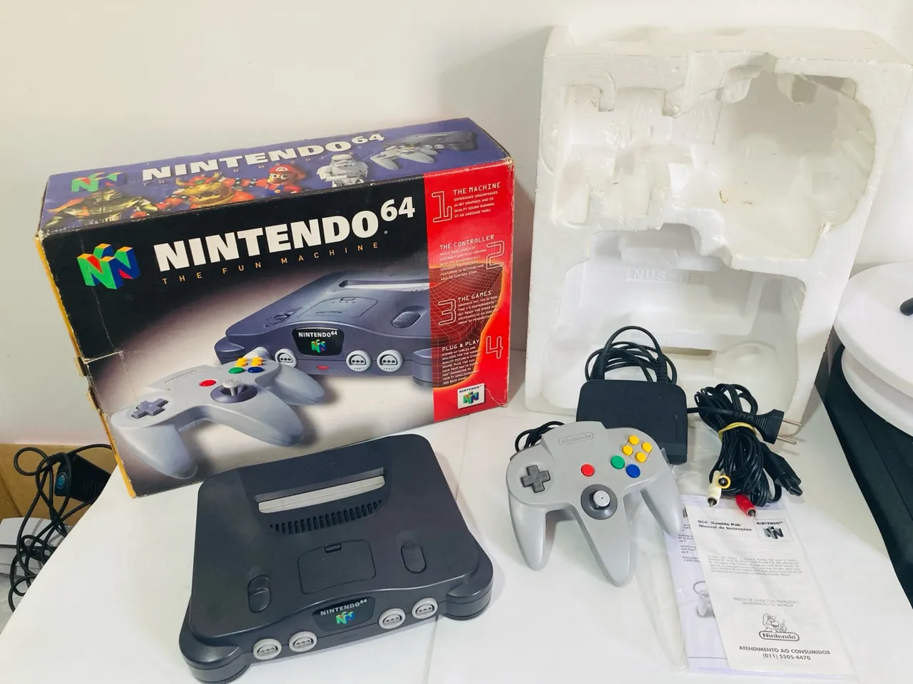"console nintendo 64" - Consoles de Vídeo Game no Brasil