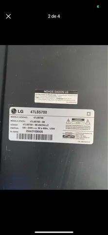 "tela lg 47 polegadas" no Brasil