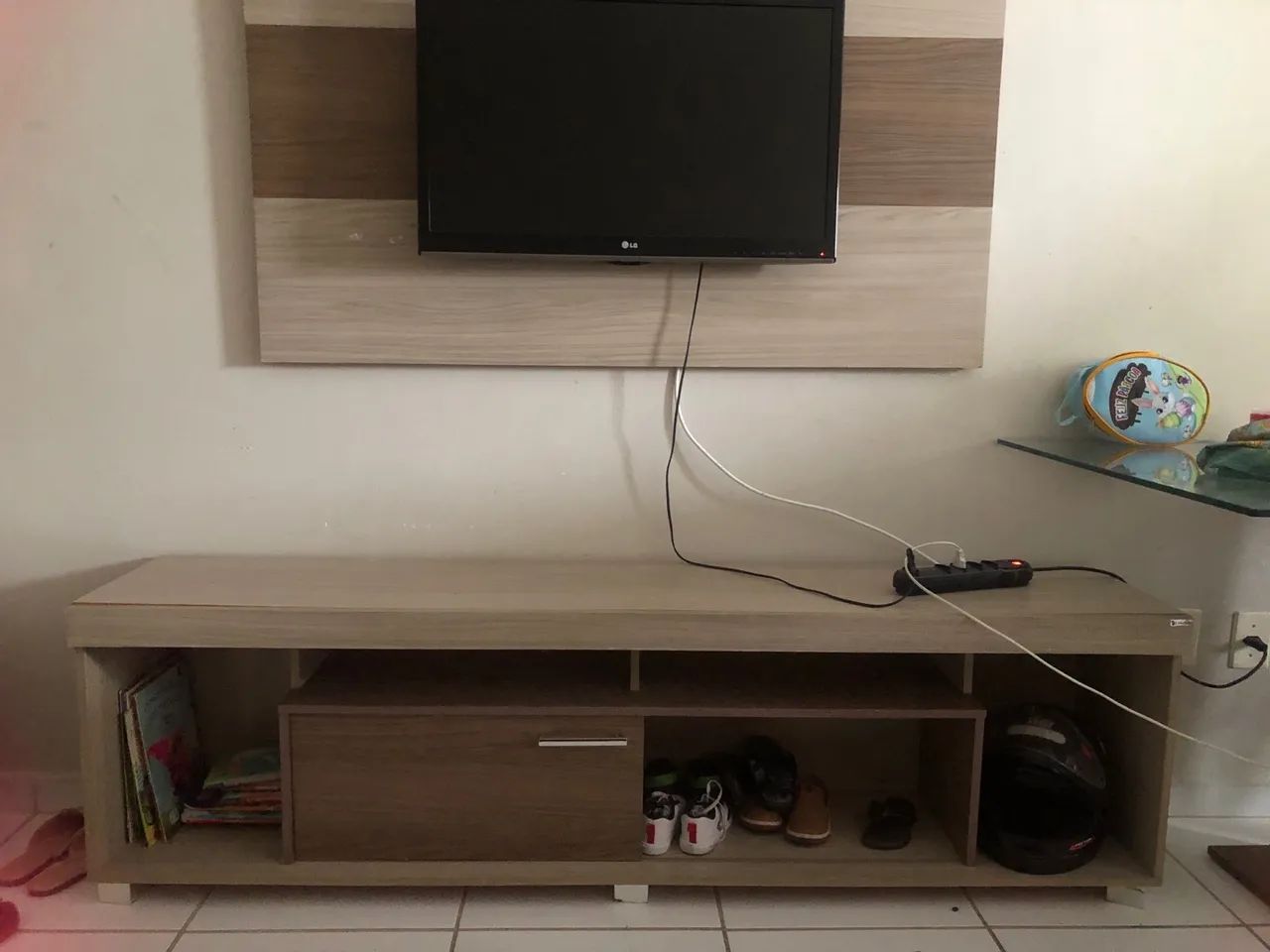 Rack com painel em Mdf - Racks e Painéis - Mangabeira, João Pessoa ...