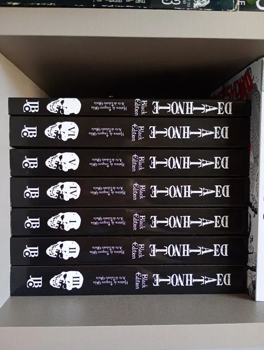 Death Note Black Edition completo - Livros e revistas - Brazmadeira ...