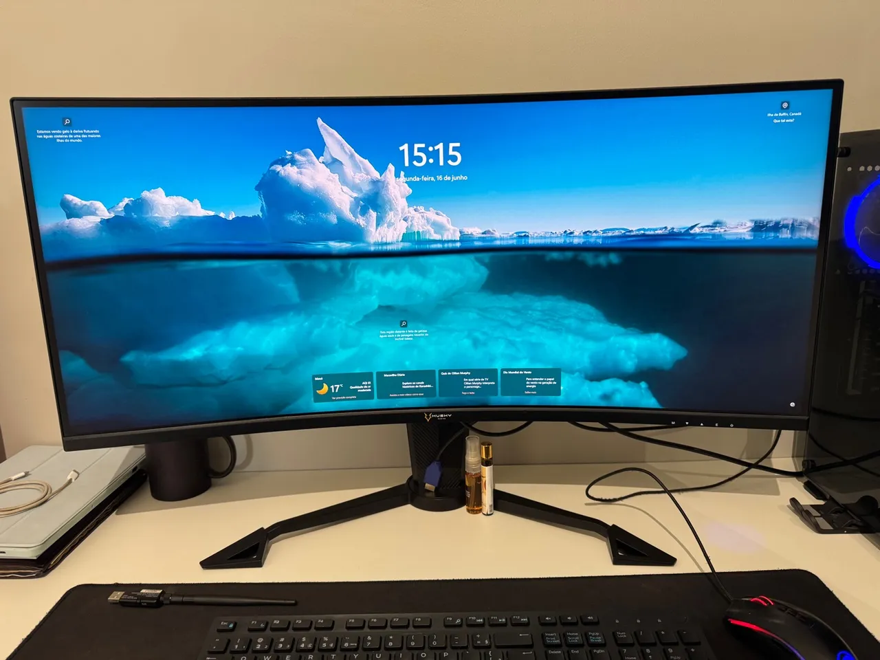 "monitor ultrawide curvo" - Monitores no Brasil