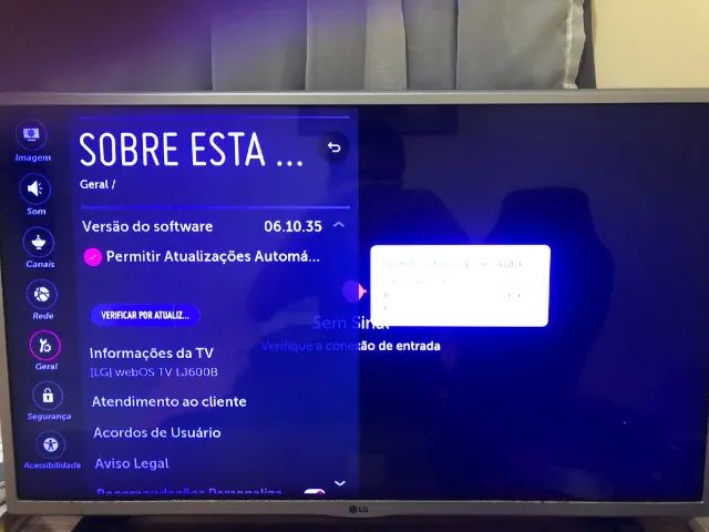"smart tv lg time machine" no Brasil