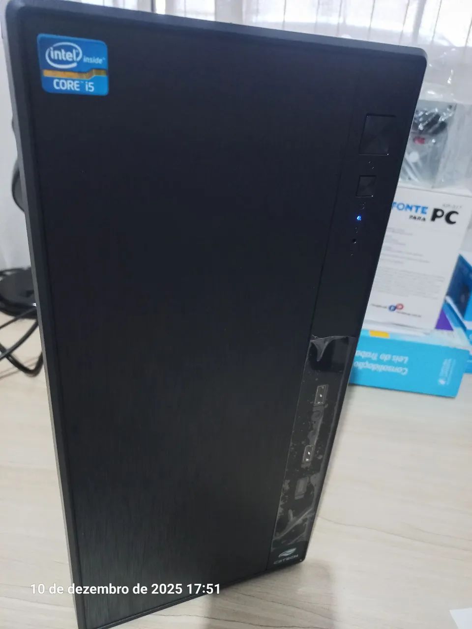 Cpu cord i5-650 3.2 ghz 8gb ssd 128gb Windows 11 pacote office 2016 ...