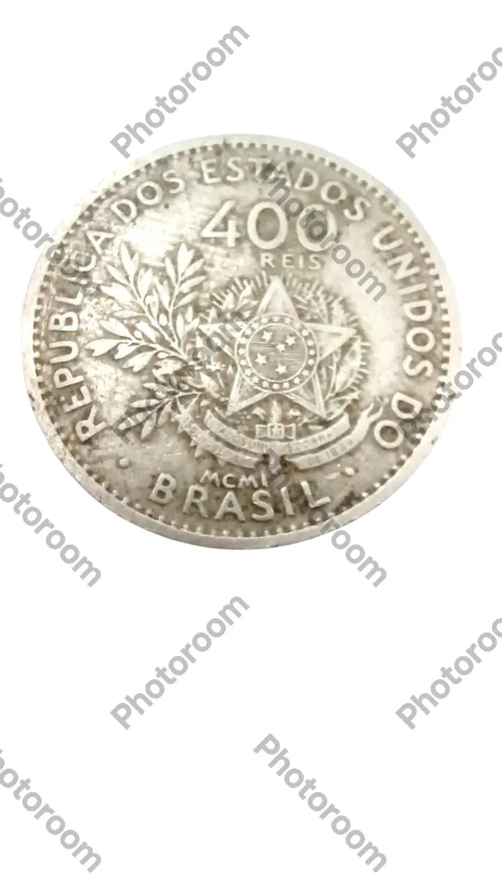 "moeda de 400 reis 1901" - Antiguidades no Brasil