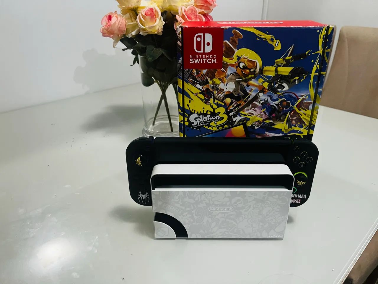 Console Nintendo switch OLED splatoon 3 edição especial - Consoles de ...