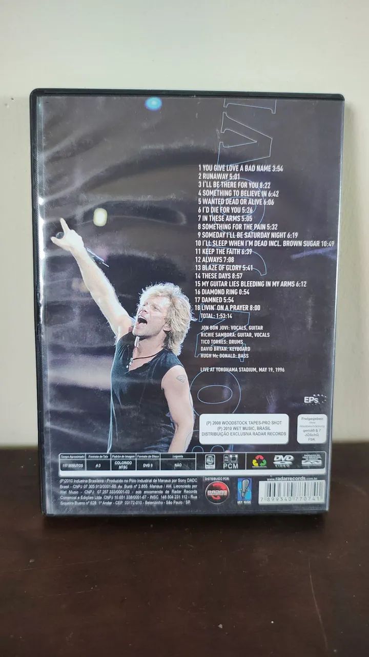 Scorpions Acústica & Bon Jovi at Yokohama Stadium DVD - CDs, DVDs etc ...