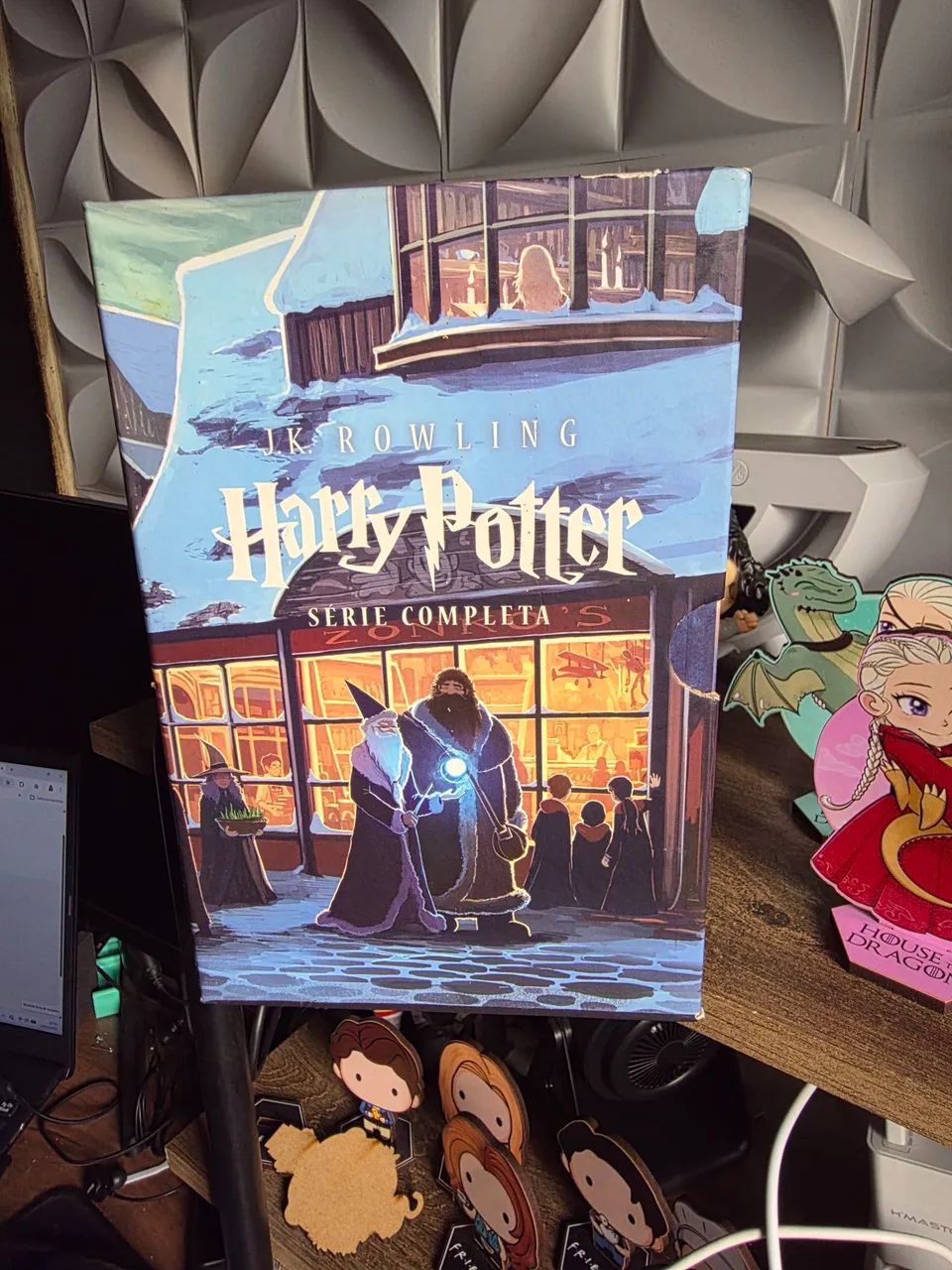 Box Harry Potter Série Completa - Castelo caixa azul - Livros e ...