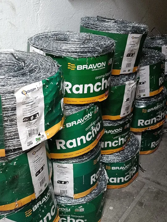"arame farpado 500 metros" no Brasil