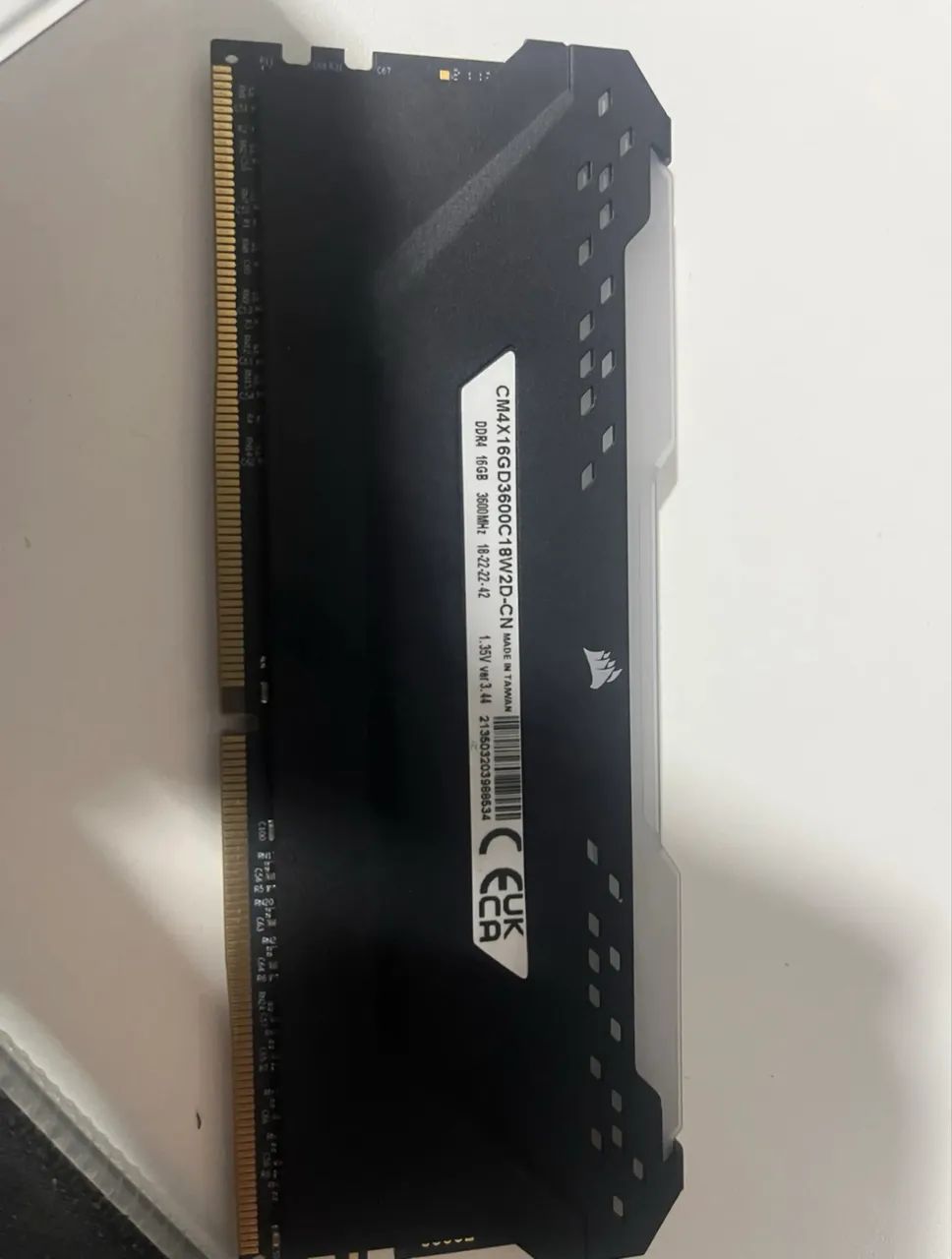 Memória Ram Vengeance Pro Rgb 16gb 3600mhz 1x16gb Corsair - Memória RAM ...