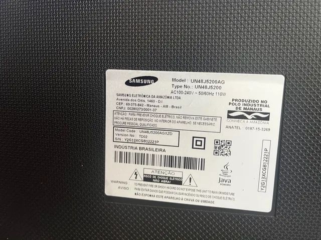 "tv samsung de 48" no Brasil