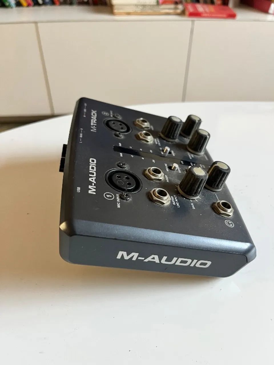 ? Interface de Áudio M-Audio M-Track - 2 Canais USB / XLR / MIDI ...