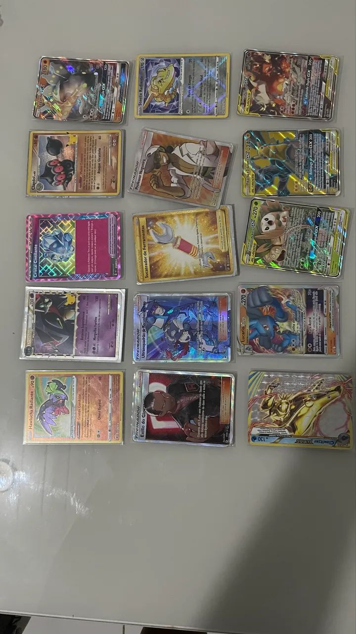 Cartas Pokémon vendo a unidade ou coleção toda - Jogos de Vídeo Game ...