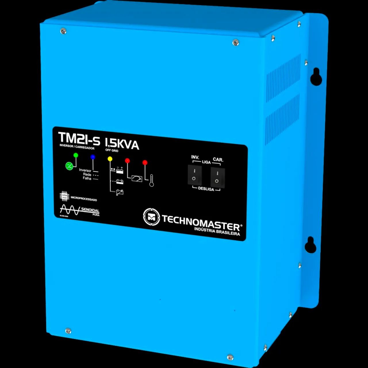 Inversor tecnomaster 1,5kva híbrido de 12v para 127v - Iluminação ...