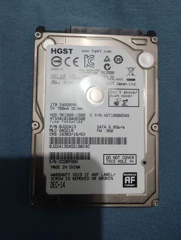 "hd interno 1tb" no Brasil