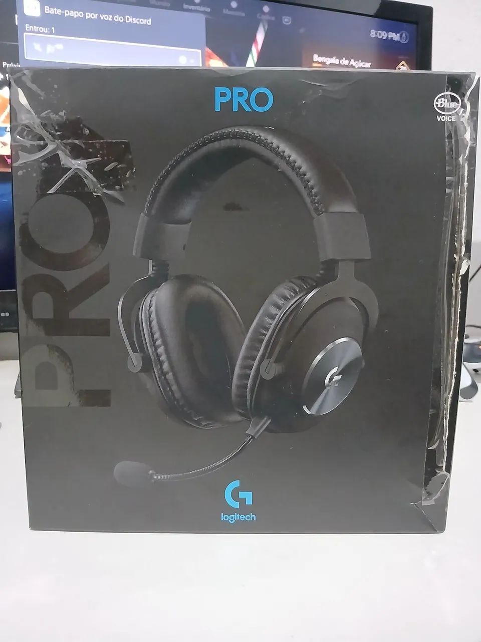 Headset Logitech G Pro X - Com Fio | Semi-novo - Fones de Ouvido ...