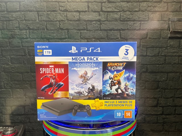 "ps4 mega pack" no Brasil