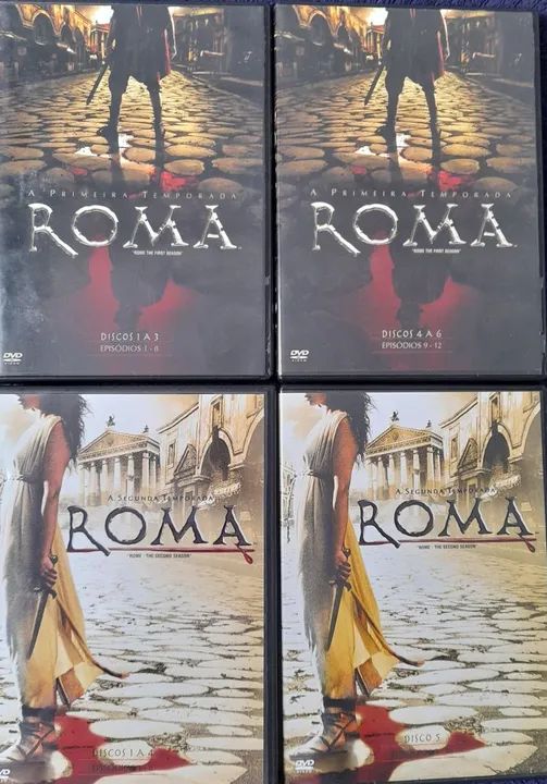 DVD - Série Roma completa ( 1ª e 2ª temporadas) - CDs, DVDs etc - Imbuí ...