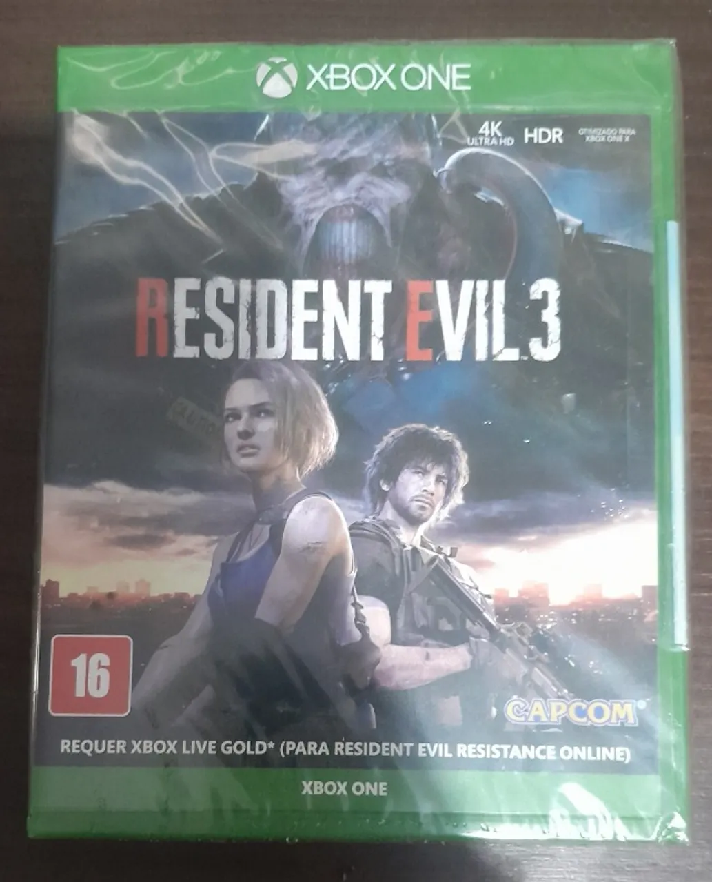 "resident evil 3 remake xbox one" no Brasil
