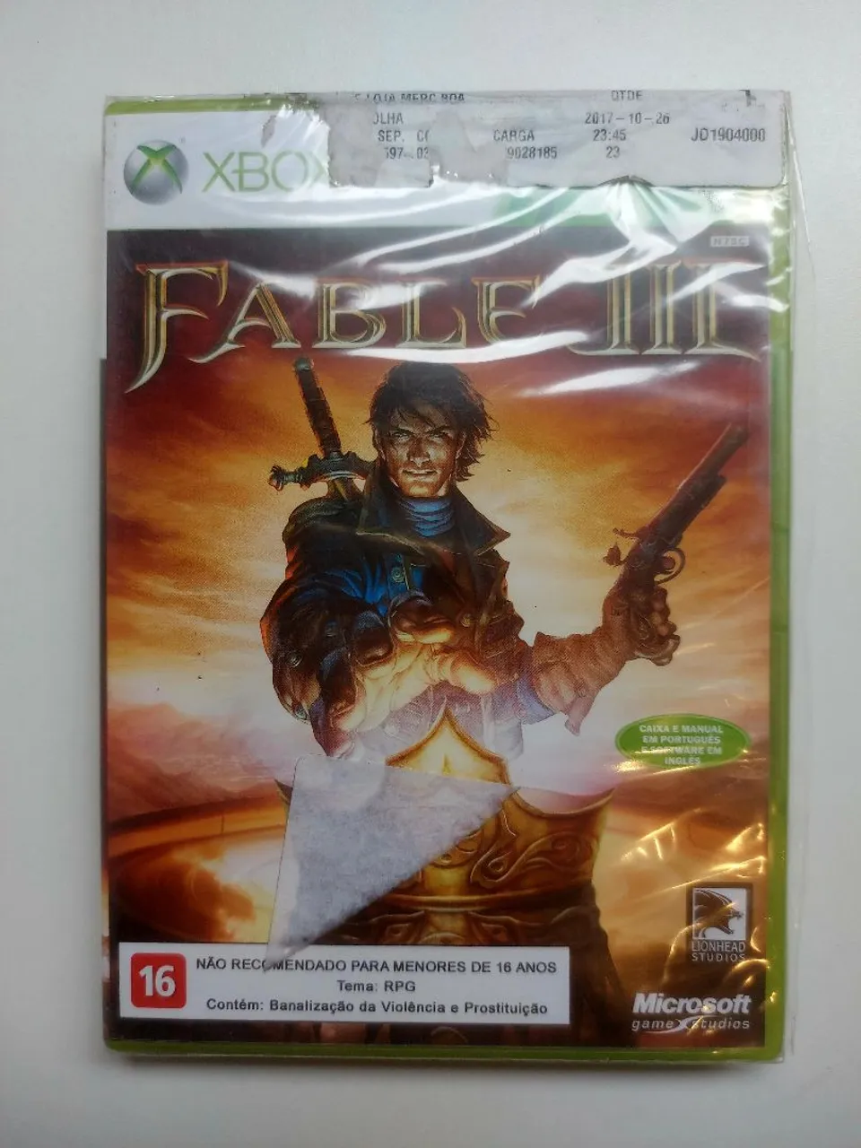 "fable xbox 360" no Brasil