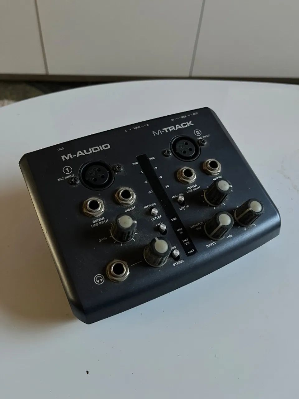 ? Interface de Áudio M-Audio M-Track - 2 Canais USB / XLR / MIDI ...
