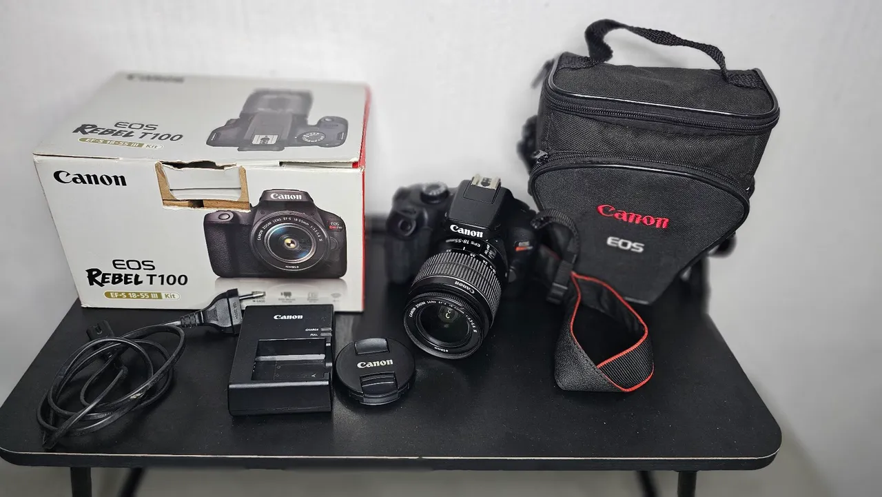 "canon t100" - Câmeras e Filmadoras no Brasil